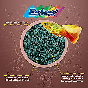 Spectrastone Special Green Aquarium Gravel for Freshwater Aquariums, 5-Pound Bag