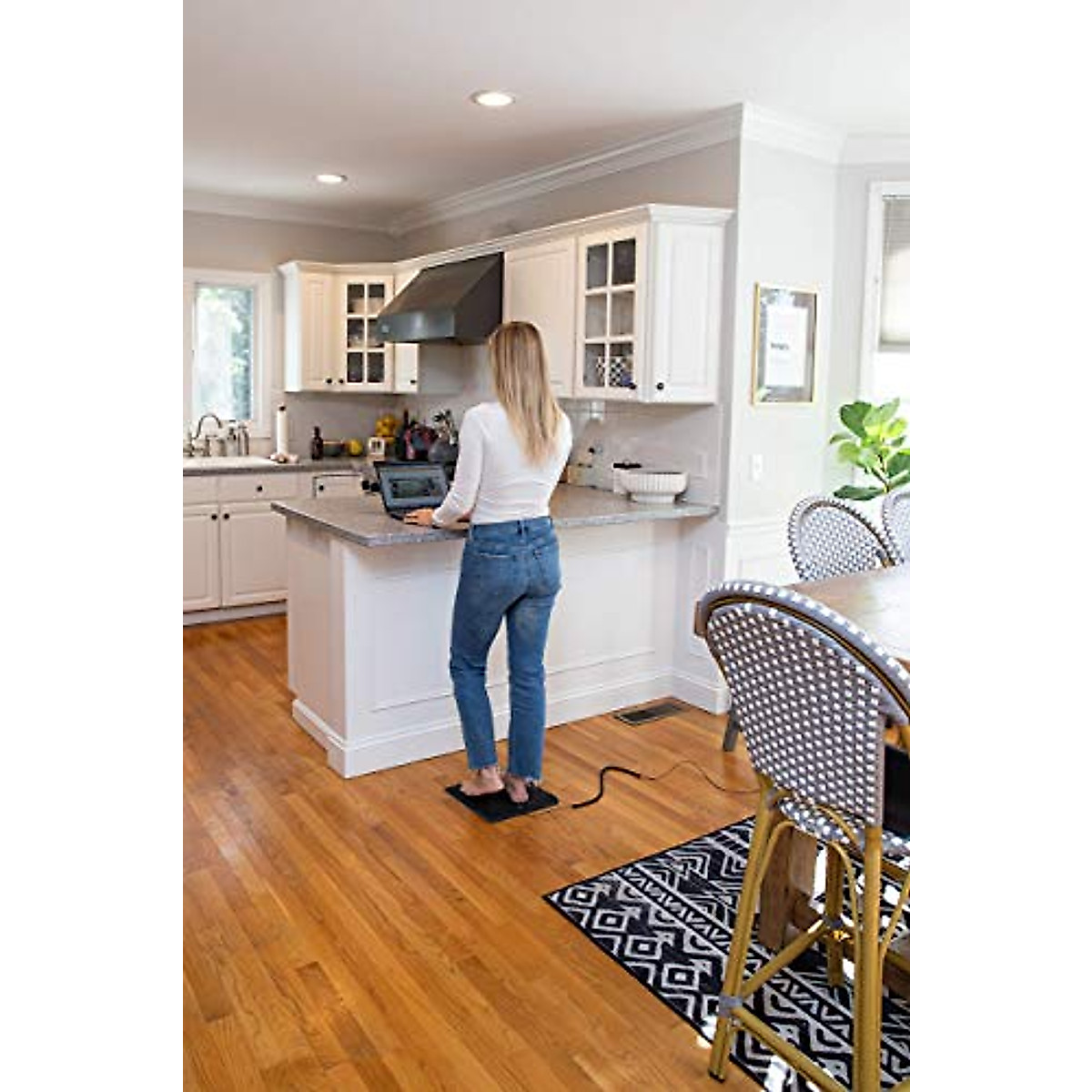 Grounding Mat for Chairs, Earthing Mat Reduces Inflammation and Anxiety While Improving Sleep, Clint Ober's Earthing Products