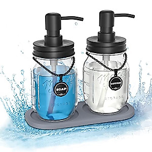 HvOvMvE 2 in 1 Creative Silicone Coaster for Kitchen and Bathroom to Place Soap Dispensers，Tumbler, Toothbrush Holder, Drinks, Cup Mat Protects The Countertop, Non-Slip (Grey)