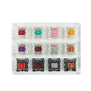 Kailh Speed Gold Silver Copper Bronze Pink Super Silver Copper Red Bronze Pro Purple Light Green MX SMD 3 Pin RGB Switches Tester