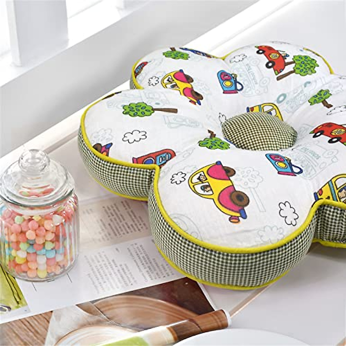 Abreeze Plum Blossom Seat Cushions Floral Pillow Chair Cushions Garden Style Decorative Home Decor 16x16inches (16x16 inches, #Pattern 39)