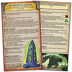 Castle Panic: Crowns and Quests | Expansion | Board Game for Adults and Family | Cooperative | Ages 8+ | for 1 to 6 Players | Average Playtime 45 Minutes | Made by Fireside Games