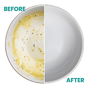 ELEMENT Dish Powder | Grease-Fighting Dish Soap | No Harsh Chemicals, Liquidless, Plastic-Free | Plant-Based Pouch and Scoop (Citrus + Vanilla, 10 OZ Pouch)