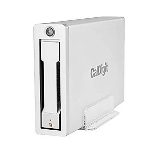CalDigit AV Pro 2 Storage Hub USB C 5Gb/s External Drive - Charge up to 30W, Compatible with 2016+ Macs and Thunderbolt 3 PCs (8TB)