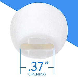 IMPRESA [24 Pack] Kitchen Sink Rack Feet in White, Replacement for Kohler Rack Feet for Part 84544-0 Compatible with Kohler Kitchen Sink Racks, Premium Quality Durable Feet for Long Lasting Stability