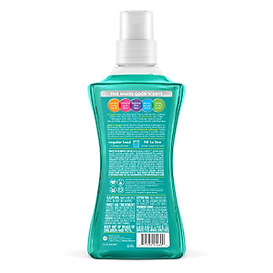 Method Liquid Laundry Detergent; Beach Sage Scent, Plant-Based Stain Remover; ; 66 Loads per 53.5 fl oz bottle; 4 Pack (264 Total Loads); Packaging May Vary