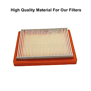MOWFILL 5 Pack 14 083 15 14 083 15-S 1408315 Small Air Filter for Kohler XT650 XT675 Engine Poulan Husqvarna Toro Lawn Boy Push Lawn Mower