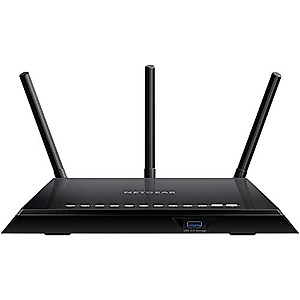 Netgear R6400 Dual-band (2.4 GHz / 5 GHz) Gigabit Ethernet Black wireless router