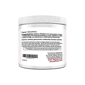 ImmunoPower Gold - New Formula - Targeted Support to Help Increase Natural Killer Cell Activity with 35+ Vitamins Minerals - Powder Formula