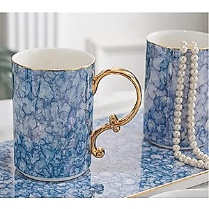 DVTEL Bathroom Toiletries Set Ceramic Five-Piece Set Bone China Bathroom Tooth Brush Mouthwash Cup