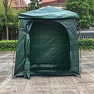 Outdoor Bike Storage Shed Upgrade Oxford Fabric Waterproof Garden Pool Storage Sheds Huts Portable Storage Tent Space Saving All Season Reusable Bike Shed
