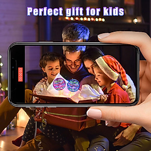 XINHOME Flying Ball Orb Toys Hover Soaring Flying Toy Globe Shape Magic Boomerang Spinner Hand Controller Mini Drone for Kids Adults Outdoor Indoor (Blue)