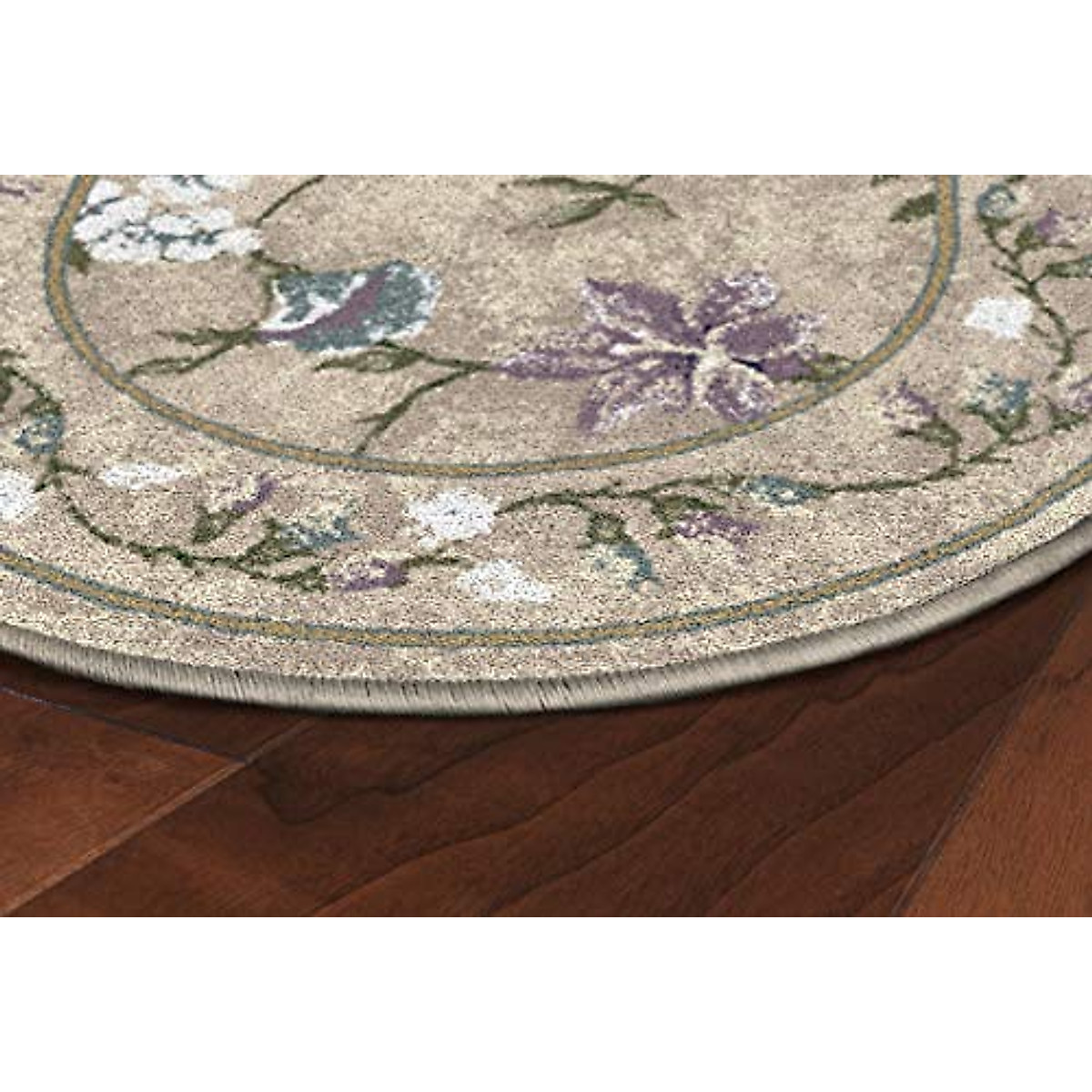 Brumlow Mills Butterfly Floral Area Rug for Kitchen, Dining, Living Room, Bedroom, Doorway Mat or Home Accent Carpet, 30" x 46", Opal