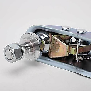 Convenient Trailer Connection Secure Trailer Link Universal Trailer Link Trailer Coupler Suitable for Most Trailers European Standard Trailer Attachment Corrosion Resistant Trailer Hitch Trailer