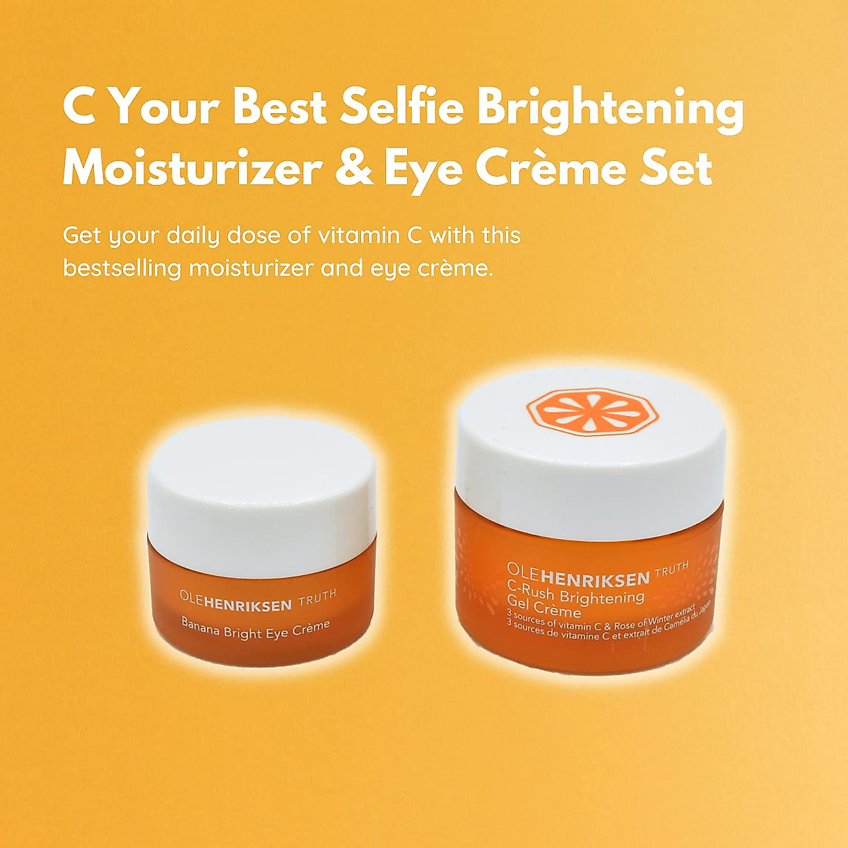 Olehenriksen C Your Best Selfie Brightening Moisturizer & Eye Creme Set