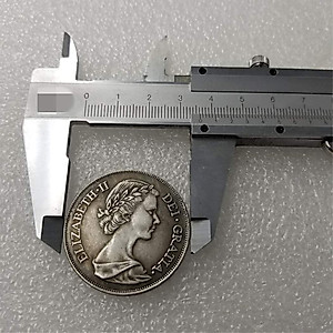 Kocreat Copy 1953 The United Kingdom UK Coin-Replica Great Britain Silver Dollar Pence Gold Coin Royal Souvenir Coin Lucky Coin