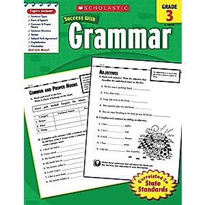 Scholastic Success With: Grammar, Grade 3