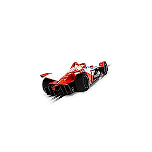 Scalextric Fomula E Spark SRT05e Mahindra Racing 1:32 Slot Race Car C4285, Red & Gray
