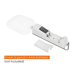 ERYUE Spoon Scale, Digital Spoon Scale Electronic Measuring Spoon Scale Household Kitchen Spoon Scale Food Scale with Tare Function Capacity 0.05g to 500g Support Unit g/oz/gn/ct/