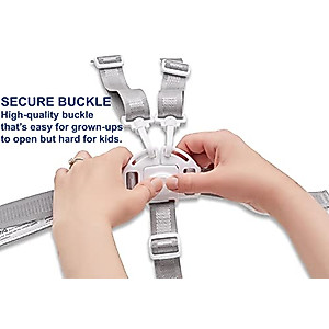 High Chair Straps, Replacement Harness Straps for Most 5 Point High Chairs