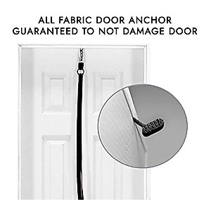 STUNT STAND® Door Flexibility & Stretching Leg Strap - Great for Cheer, Dance, Gymnastics or ANY Sport! FREE How-To-Use Links Included …