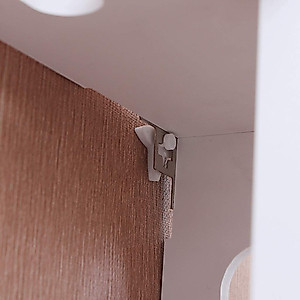 Good home Multifunctional Wall - Mounted Wireless Router Storage Box-Wall-Mounted WiFi Multimedia Set-top Box Shelf White Wall Decorative Shelf TV Cabinet DV Shielding Box