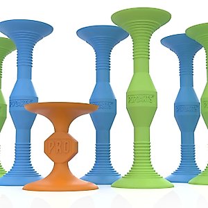Popdarts Pro Pack (Blue and Green) - Indoor, Outdoor Suction Cup Throwing Game - Competition with a POP