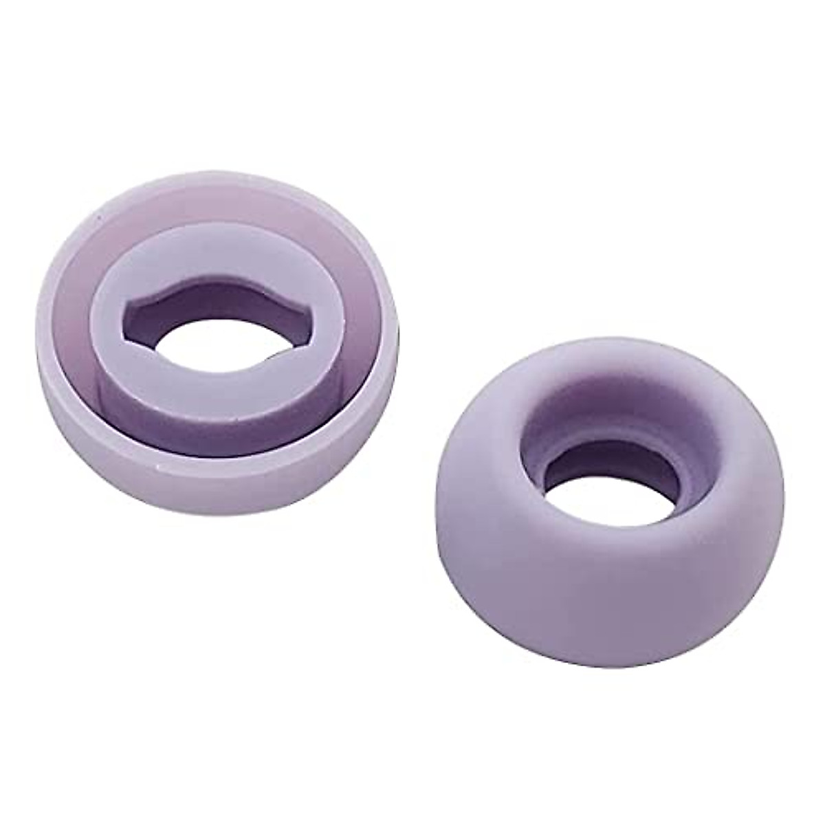 ALXCD Ear Tips Compatible with Galaxy Buds Pro Earbuds, S/M/L 3 Size 3 Pairs Silicone Replacement Eartips Earbuds Tips, Compatible with Galaxy Buds Pro SM-R190, 3 Pairs, Phantom Violet