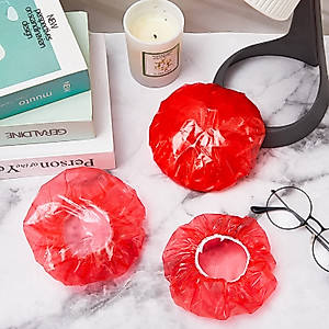 36 Pcs Smoke Detector Cover Smoke Alarm Dust Paint Cover Fire Alarm Cover for Home, Red