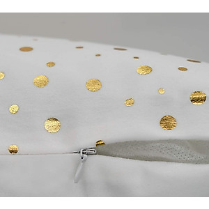 XUISWELL Inspirational Quotes I Hugged This Little Pillow Hug Black Throw Pillow Cover, Long Distance Relationship Gifts for Women Men, Cushion Case for Sofa Bed Home Decor 18 x 18 Inch