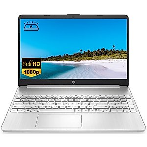 HP 15.6" FHD Thin Light Laptop Computer, 6-Core AMD Ryzen 5 5500U(> i7-1060G7), 16GB RAM, 1TB NVMe SSD, WiFi, Camera, HDMI, Fast Charge, Win 11, w/BWE Accessories