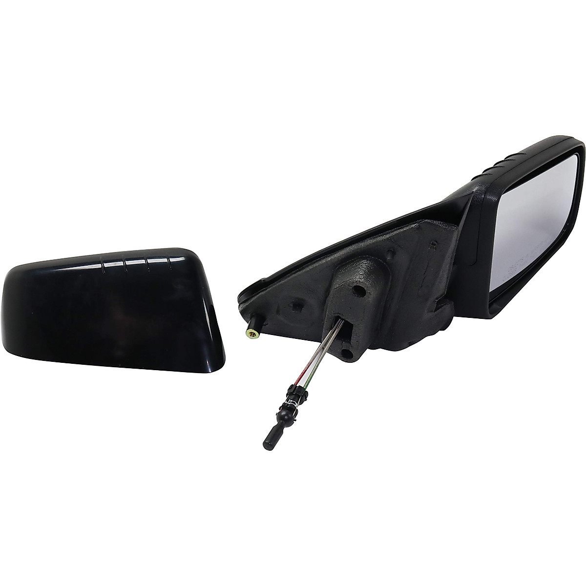 Garage-Pro Passenger Side Manual Remote (Lever Control) Non-Heated Mirror for Ford Focus 2008-2011 with 2 Caps Sedan