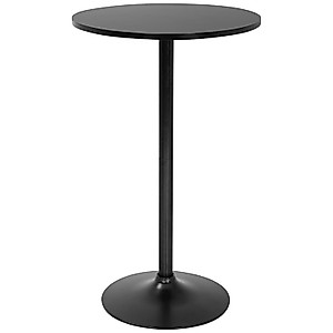 FDW Pub Table 40 Inch Height Cocktail Table Round Bistro Bar Table for Home and Kitchen Dining