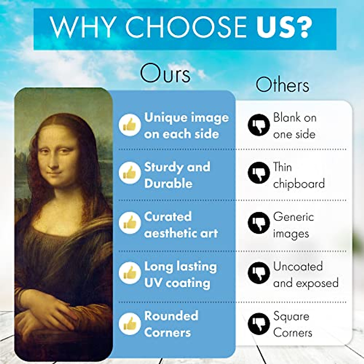 Aesthetic Bookmarks for Book Lovers - 60 Artwork Book Markers for Women & Men - Double-Sided Bulk Bookmarks for Kids & Teens - Unique & Cool Book Markers for Men Book Accessories by Livin Harmony