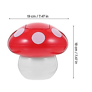 Mushroom Trash Can, Tiny Desktop Waste Garbage Bin, Mini Trash Can for Desk,Tiny Waste Basket
