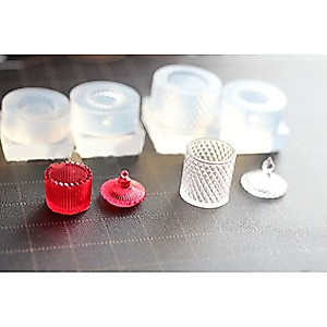 Lerpwige Mini Tray Candy Cans Silicone Mold Epoxy Resin Mold DIY Jewelry Tools Desktop Ornament Crafts Making Supplies Non-Stick