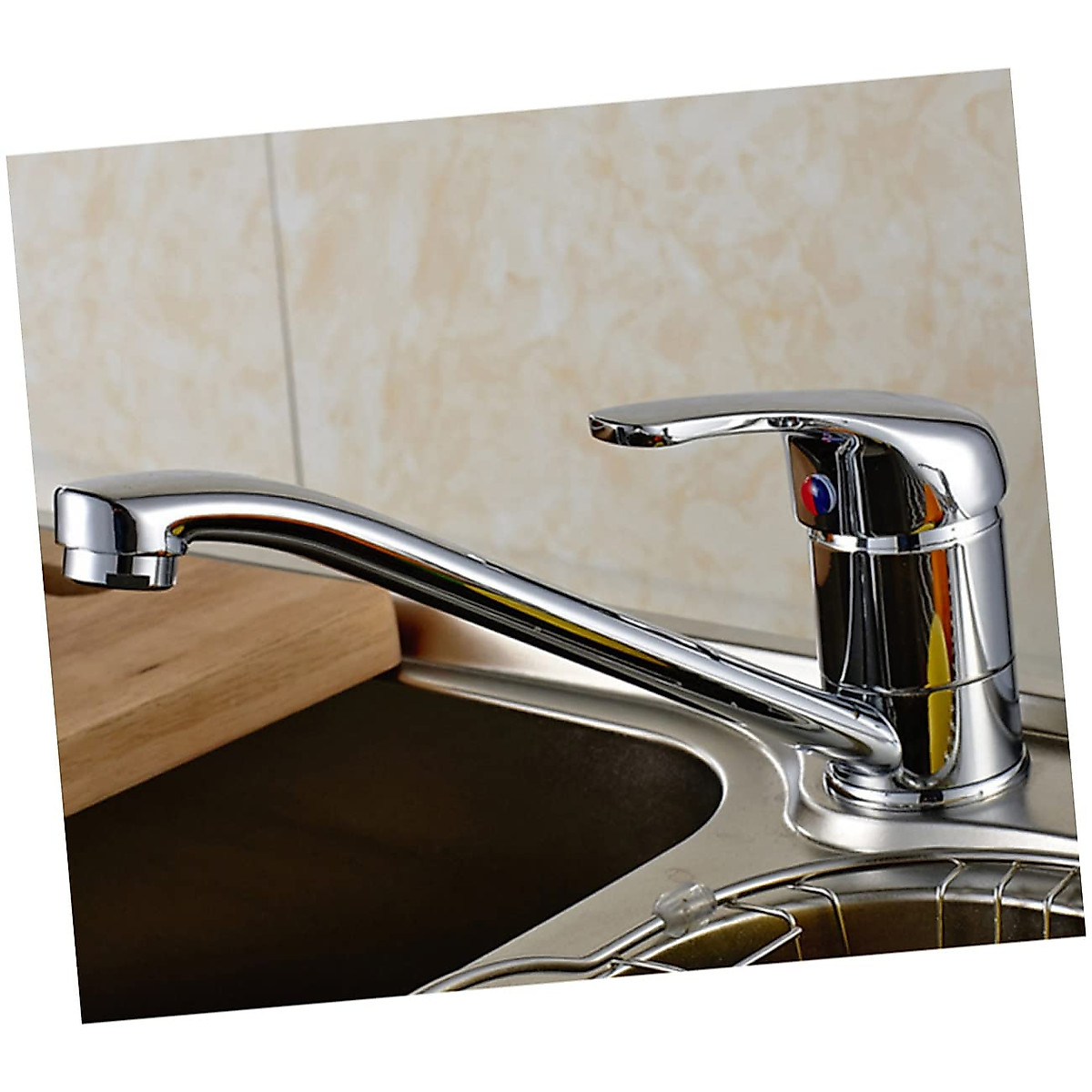 Gadpiparty Water Tap Faucets for Bath Sinks Bath Mixer Tap Bathtub Faucet Kitchen Sink Faucet Washbasin Mixer Tap Kitchen Faucet All Bronze to Rotate Wash Basin
