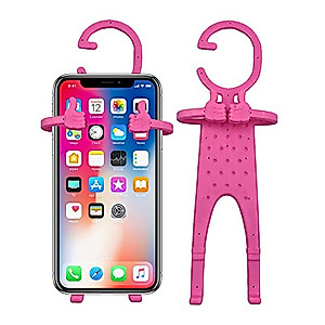 UnderReef Flexible Cell Phone Holder Hands-Free Universal Car Mount,GPS Navigation Battery Charging Desktop Stand (4 Pack A)