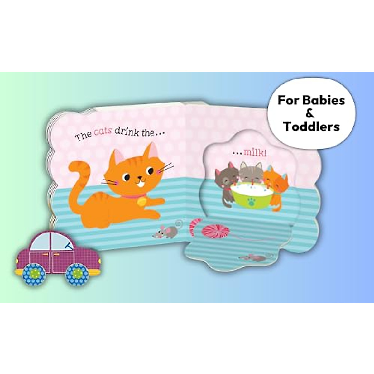 Babies Love First Words Chunky Lift-a-Flap Board Book (Babies Love)