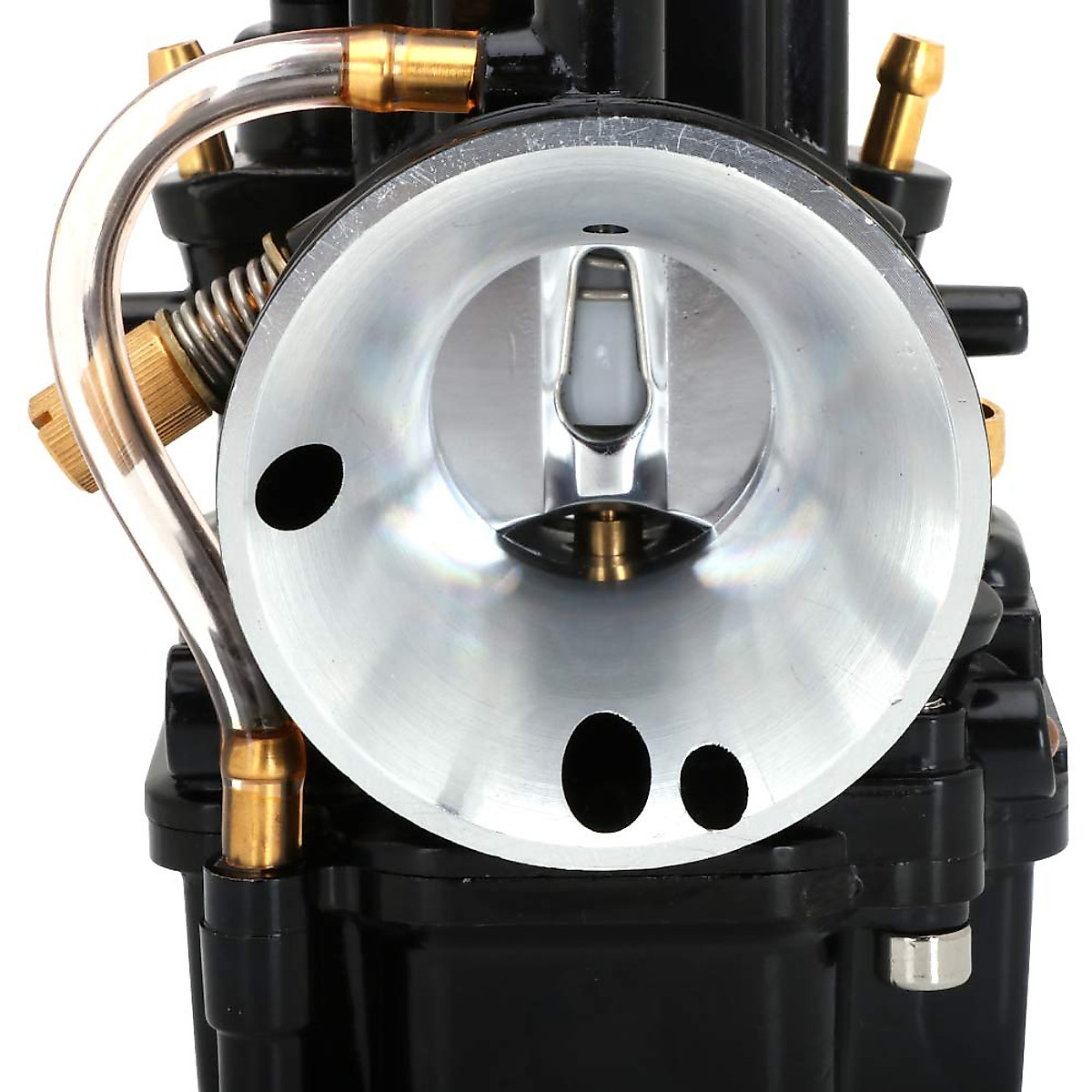 JFG RACING PWK 21mm Carburetor Motorcycle Racing Carb Universal For 50cc to 100cc Pit Dirt Bike Motocross Enduro On/Off Road ATV Quad Scooter Black