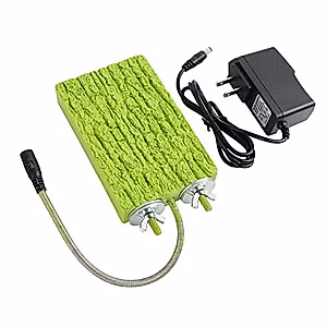 Warm Pet Perch Stand, Safe Heating Bird Perch Platform Constant Temp 5W Toxic Free for Hamster US Plug 100‑240V