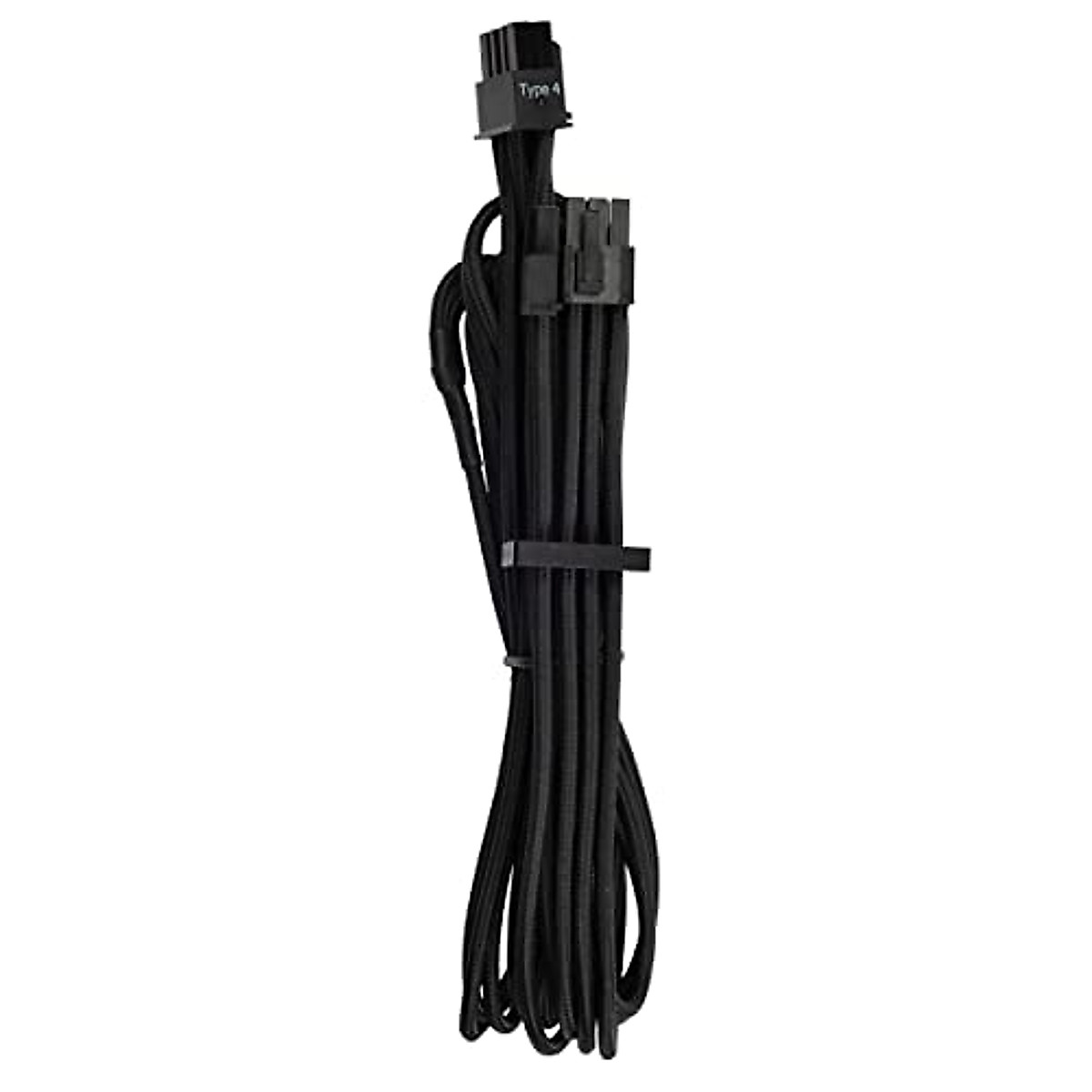 CORSAIR Premium Individually Sleeved PSU Cables Starter Kit – Black, 2 Yr Warranty, for Corsair PSUs
