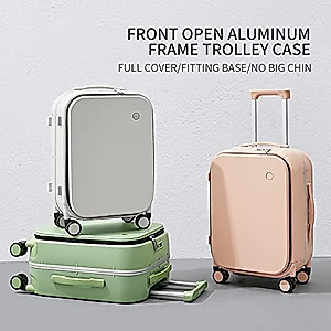 Mixi Durable 18-Inch Carry-On Luggage with Multi-Country TSA Approval and Convenient Features