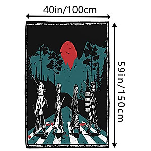 ESRBSO Anime Blanket,Clear Picture Quality Thickened Throw Blanket, Used in The Living Room, Bedroom Sofa and Bedding40×60inch