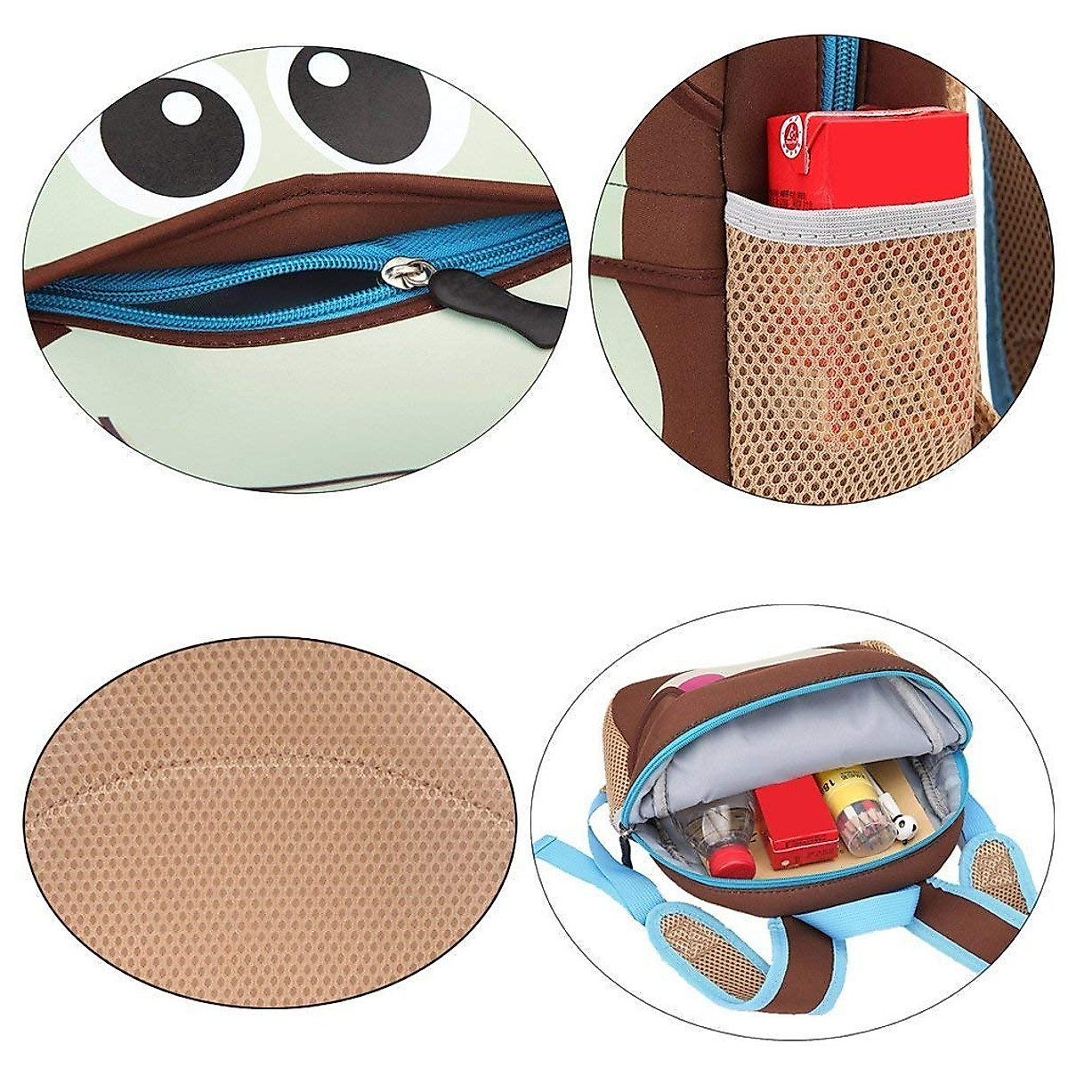 Kid Backpack, Baby Boys Girls Toddler Pre School Backpack Children Backpacks Bags (monkey)