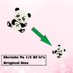 Hslordge 50PC Shrink Plastic Sheets,Shrink Paper Sheets,Shrink Film Sheets,-Semitransparent,8''x5.7'', 0.3mm, Design Your Own Shrink Art Craft