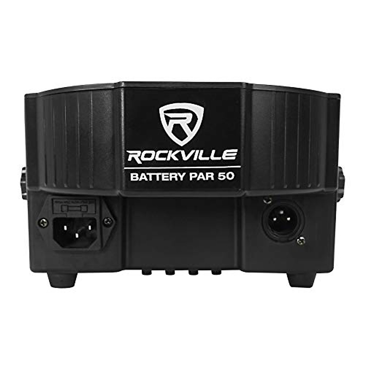 (3) Rockville BATTERY PAR 50 Rechargeable LED DMX DJ Wash Up-Lights+Remotes+Bag