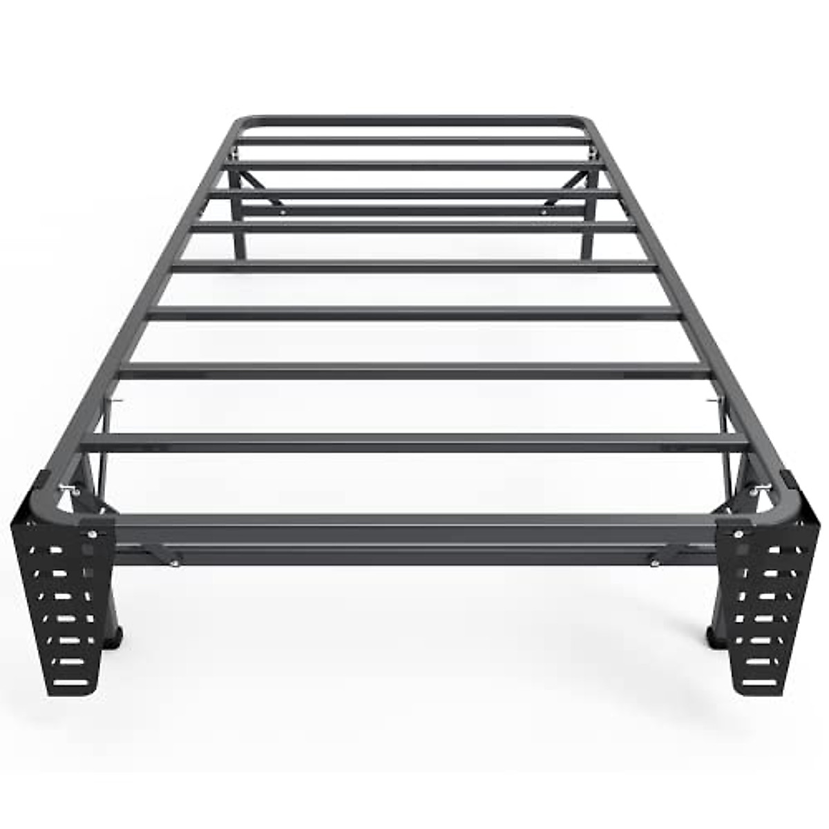 2 PCS Headboard Brackets for Metal Bed Frame,Adjustable Footboard Brackets Attach Headboard to Bed Frame,Compatible with 14,16,18inches Headboards