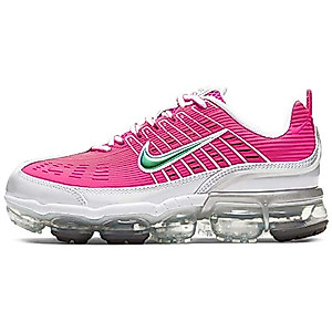 Nike Women's NIKE AIR VAPORMAX 360 Running Shoes, Pink/White, 7