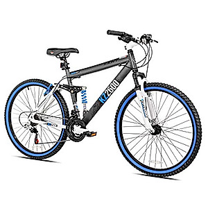 Kent International KZ2600 Dual-Suspension Mountain Bike, 26-Inch